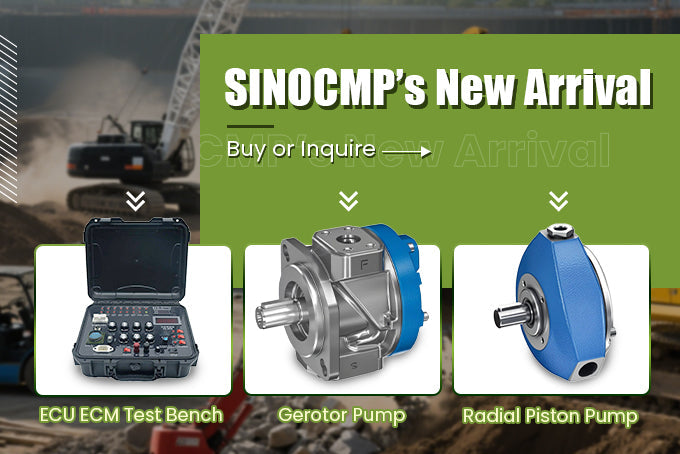 SINOCMP’s New ECU Test Bench, Gerotor Pump & Radial Piston Pumps: Buy