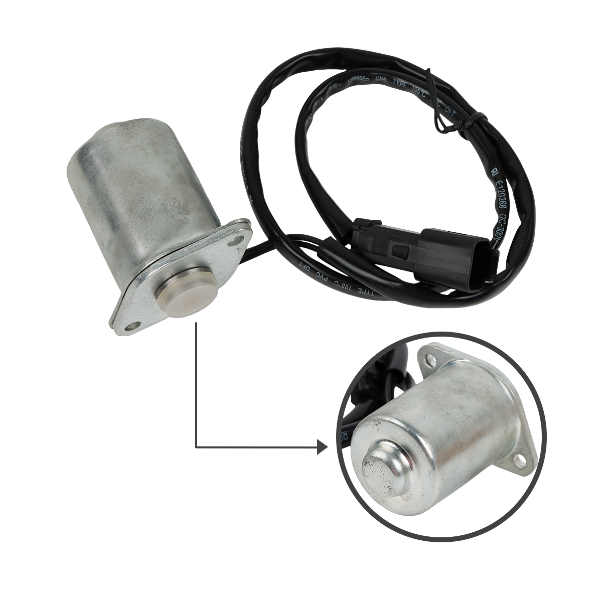 0976504 Solenoid Valve for Hitachi EX1200-6 ZX210-3 ZX330-3