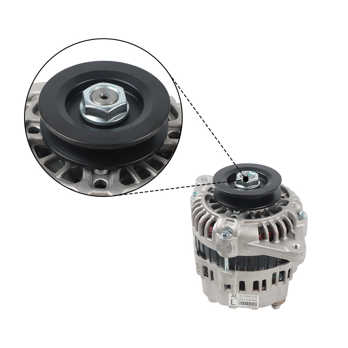 12V 80A Alternator 397-9953 for Caterpillar CAT 257D 277D 287D 259D 28