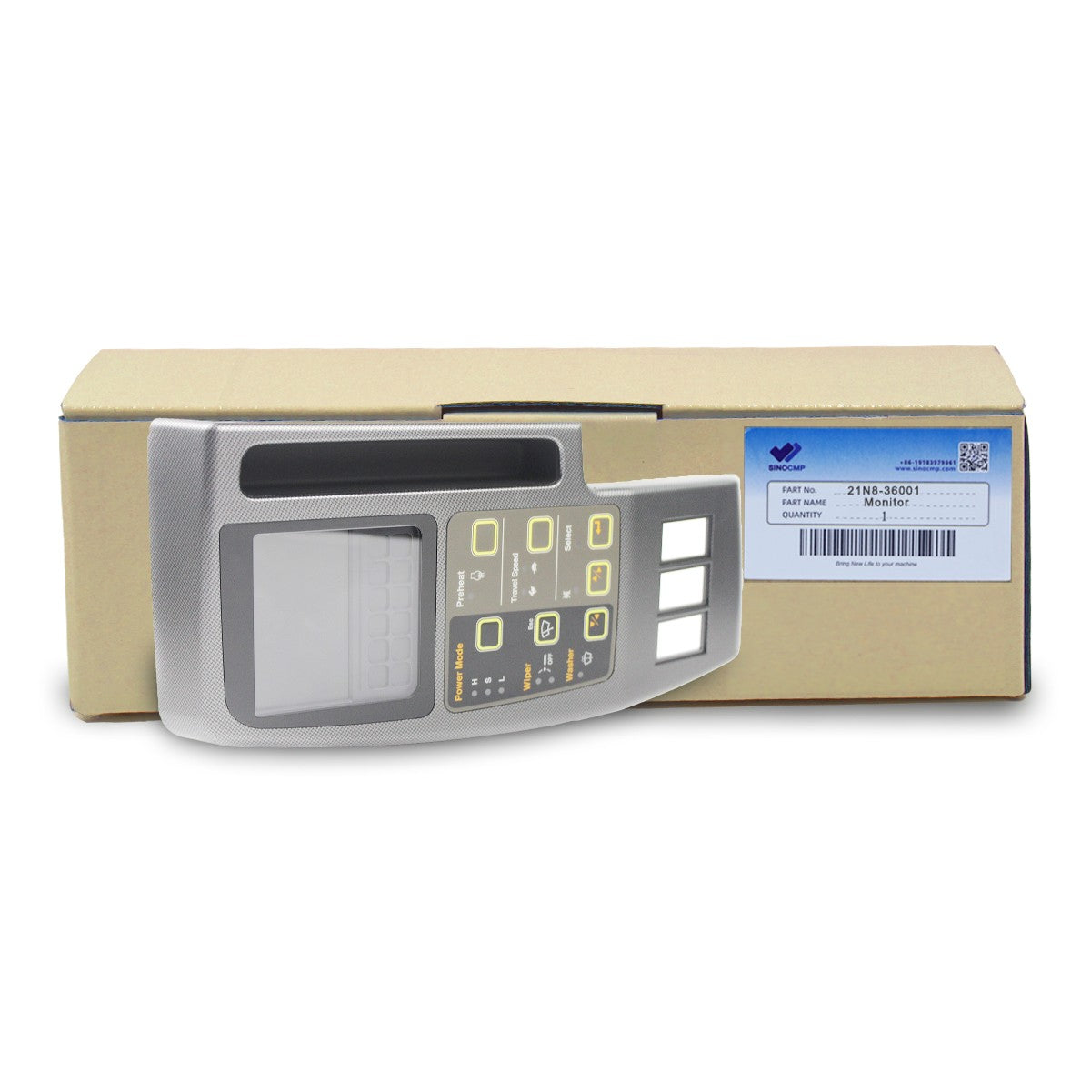 21N3-36001 HCE Cluster Gauge Monitor for Hyundai R110-7A R110-7 – Sinocmp