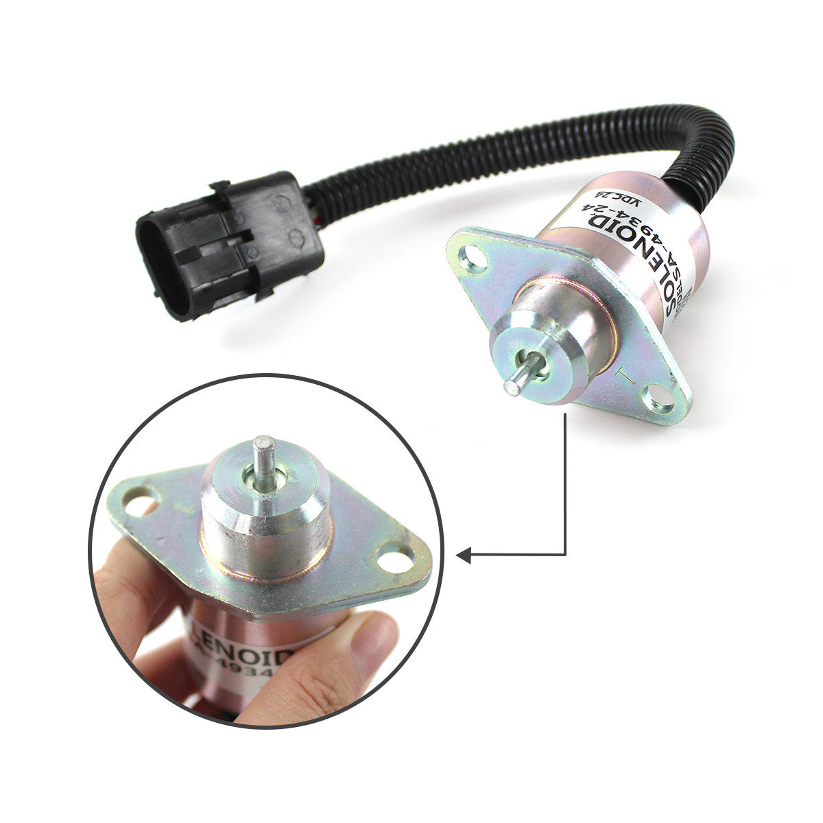 2848A279 2848A271 2848A275 SA-4934-12 12V Stop Solenoid for Perkins 70