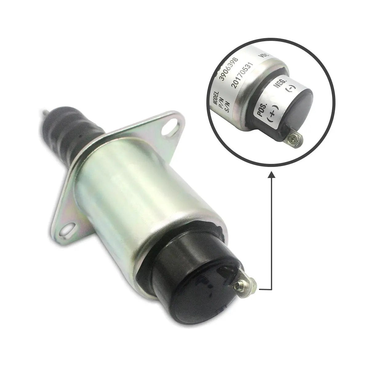 3906398 SA-3151-12 Fuel Shutdown Solenoid Valve for Cummins Engine ...