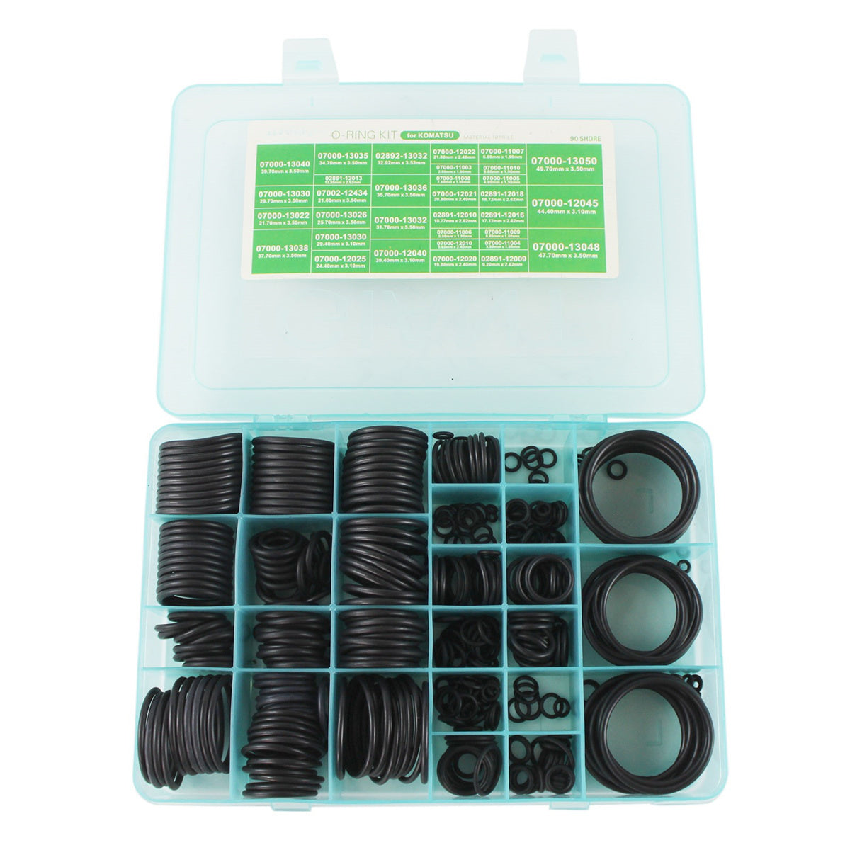 435PCS O-Ring Box Gaskets Seal Kit for Komatsu PC200 PC300 Excavator ...