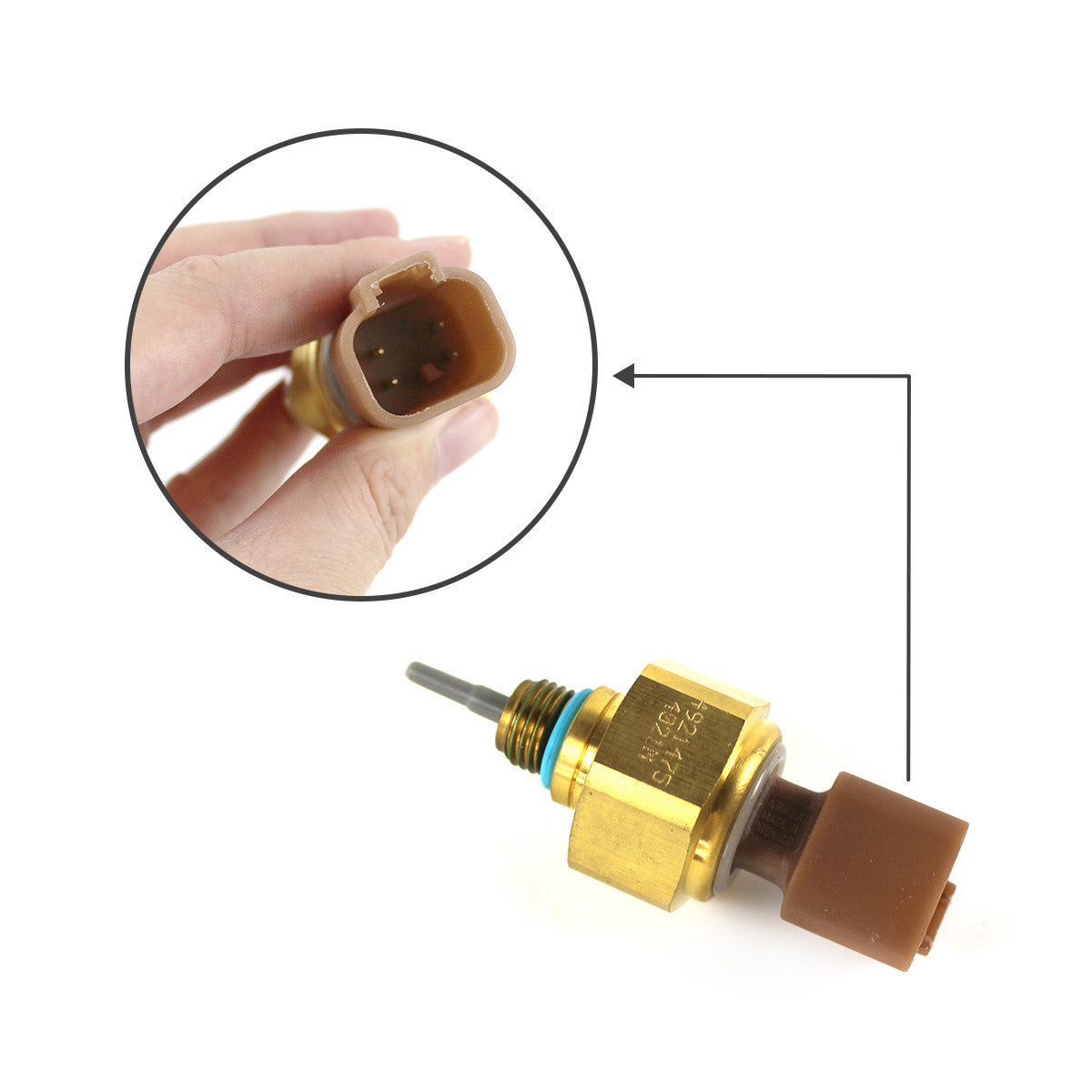 4921475 Oil Pressure Sensor for Cummins ISX15 Diesel Engine Excavator