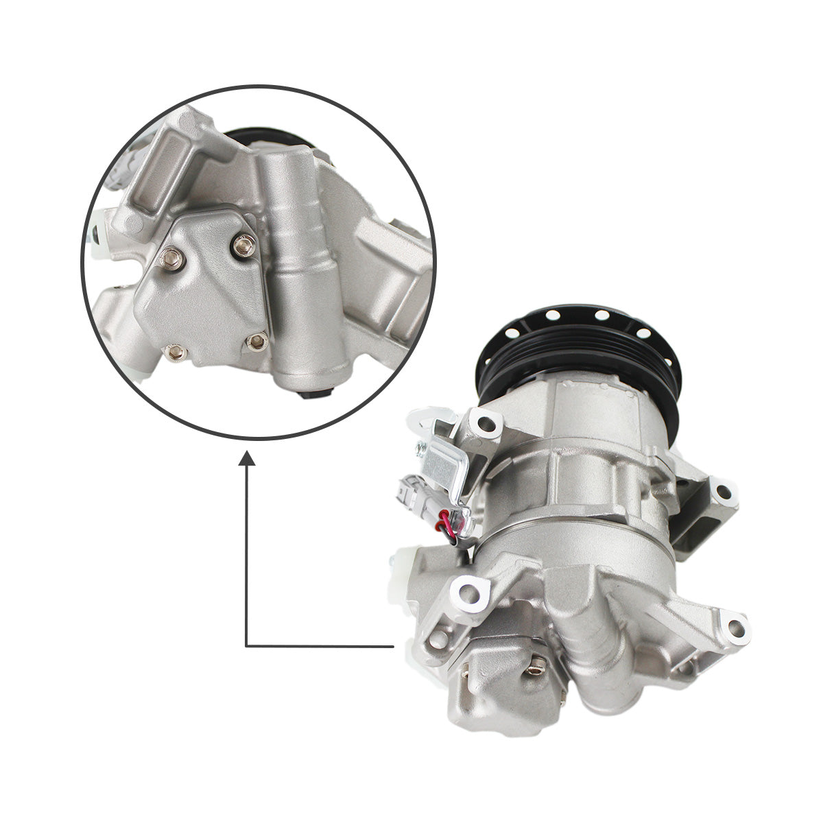 4PK A/C Compressor 88310-52551 88310-52320 For Toyota yaris Vitz Sienta ...