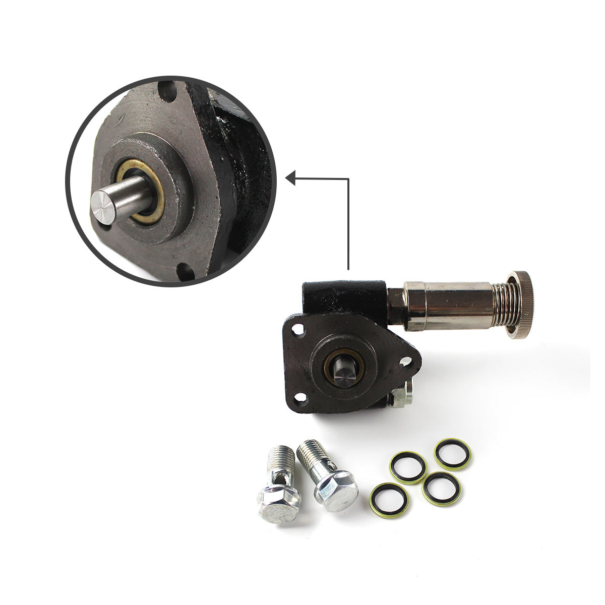 5I-7507 Manual Fuel Pump for Caterpillar E320B E320BL 3066 Excavator