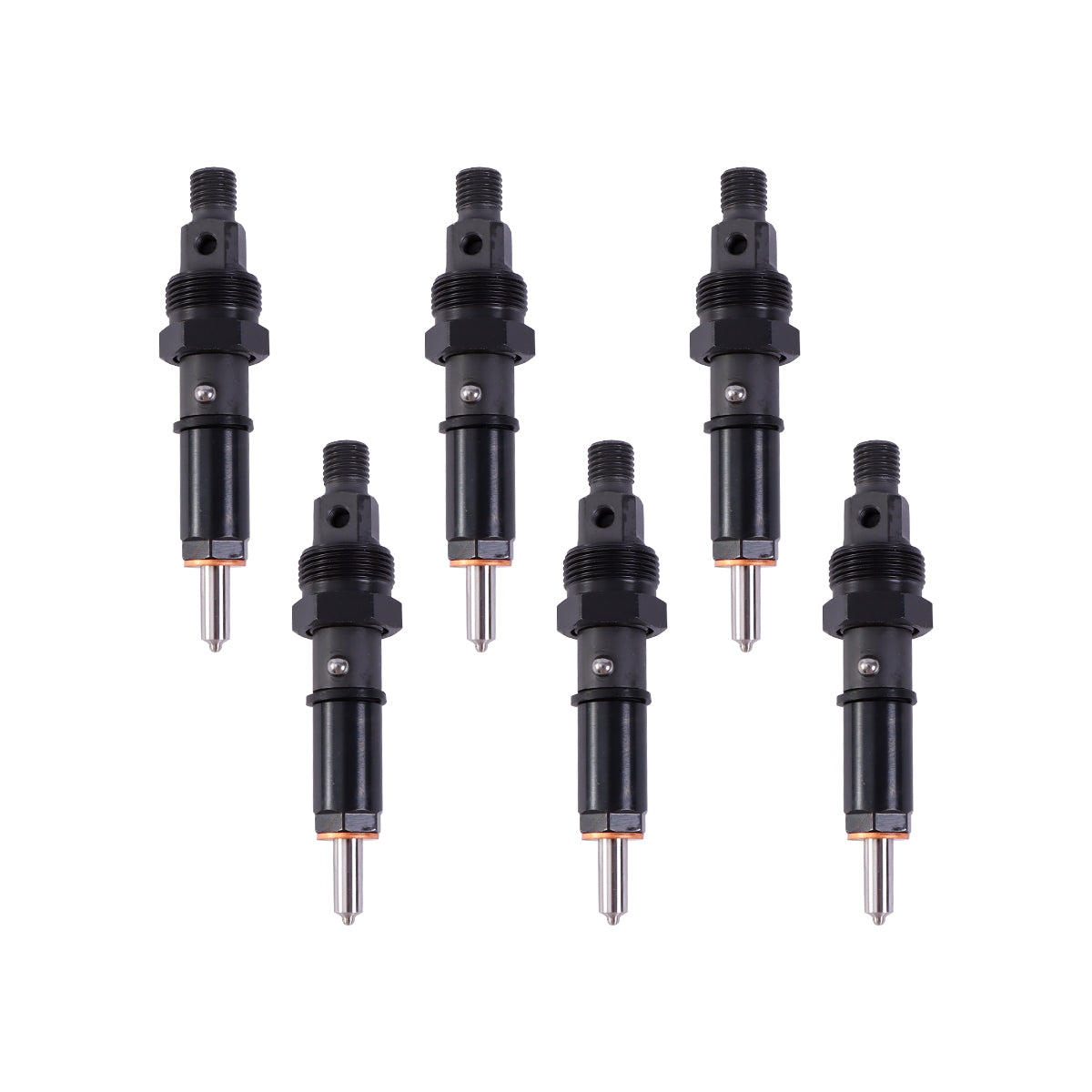 6PCS Fuel Injector 0432131753 389-7596 for Dodge Cummins 6BTA 5.9L ...