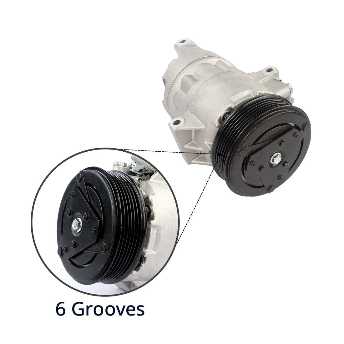 6PK Air Conditioning 12V A/C Compressor 95200-76KA0 95200-76KA1 for 20