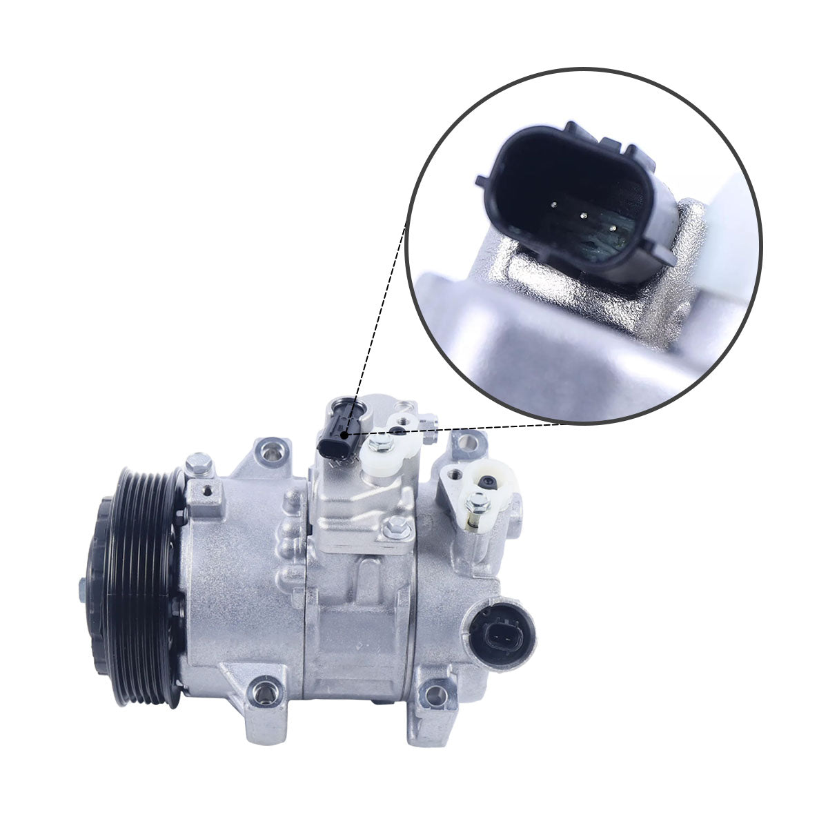 6PK Air Conditioning A/C Compressor 12V 447260-3373 447280-9060 for To