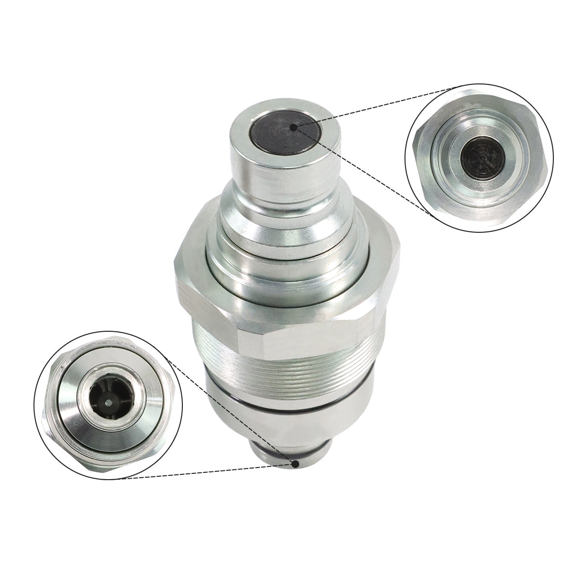 7246799 Hydraulic Male Flat Face Quick Connect Coupler for Bobcat E32 ...