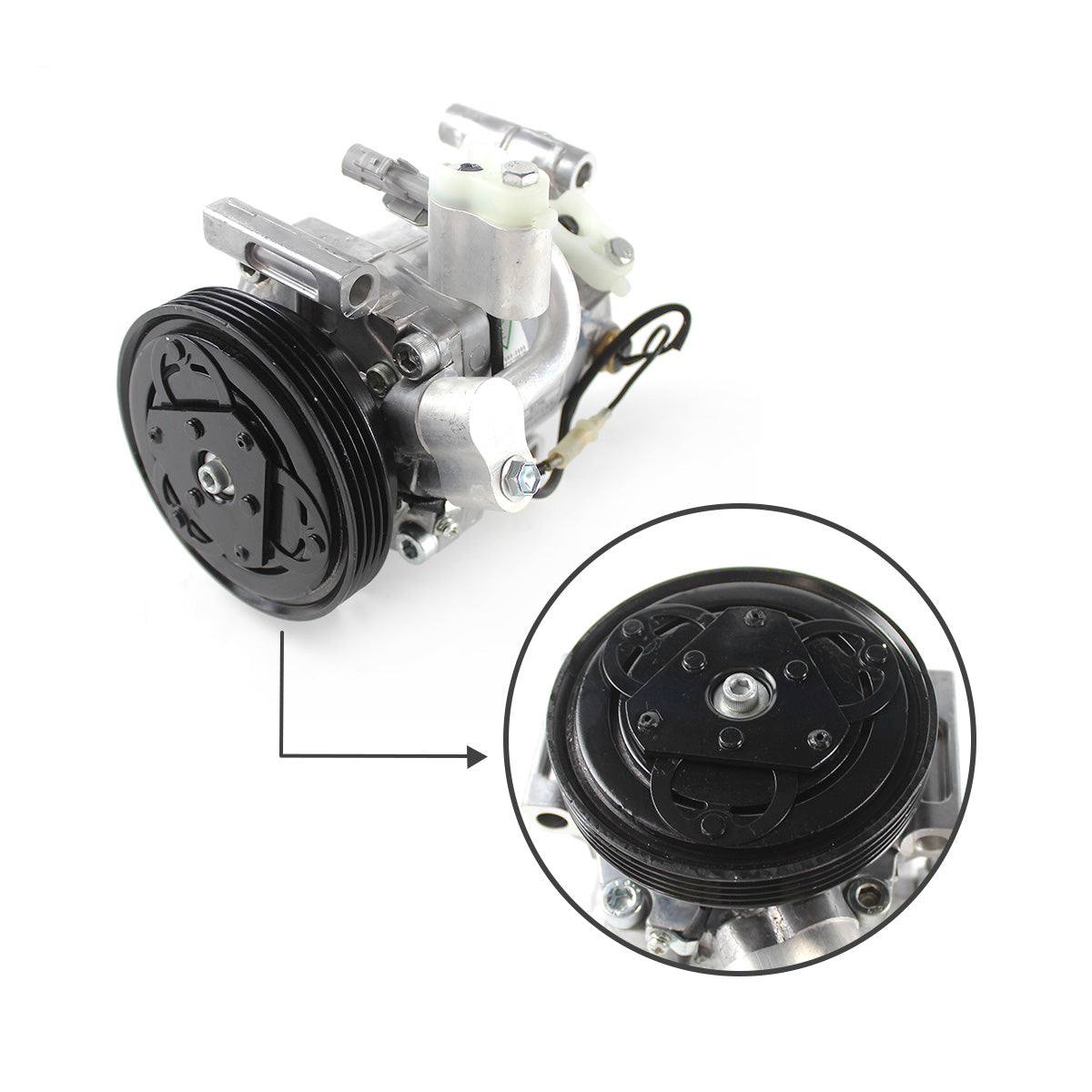 95200-63JA0 SV08A 4PK A/C Air Conditioner Compressor for Suzuki Swift ...