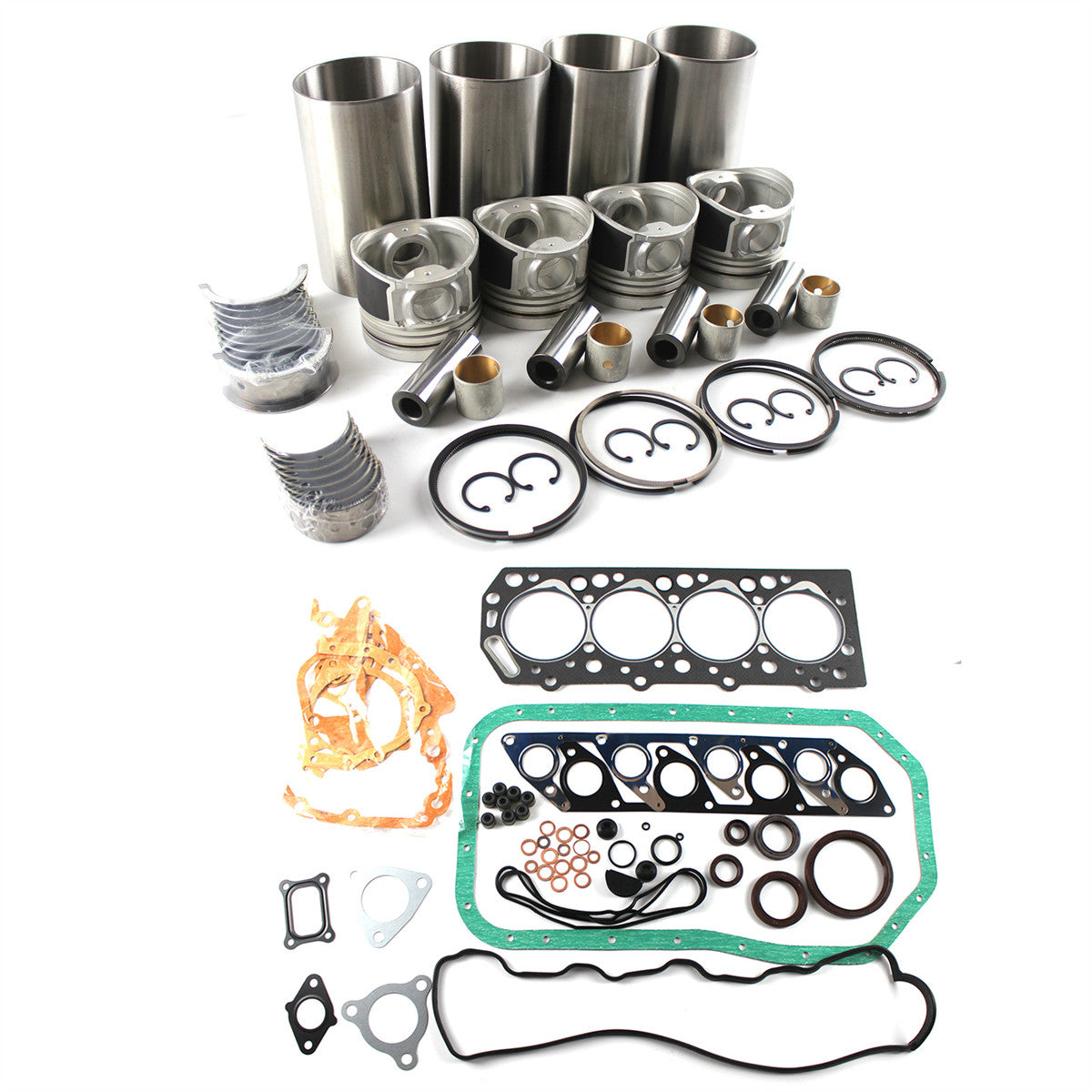 D4BB Engine Overhaul Rebuild Kit for Hyundai HC20-35H1 H100 Forklift T ...