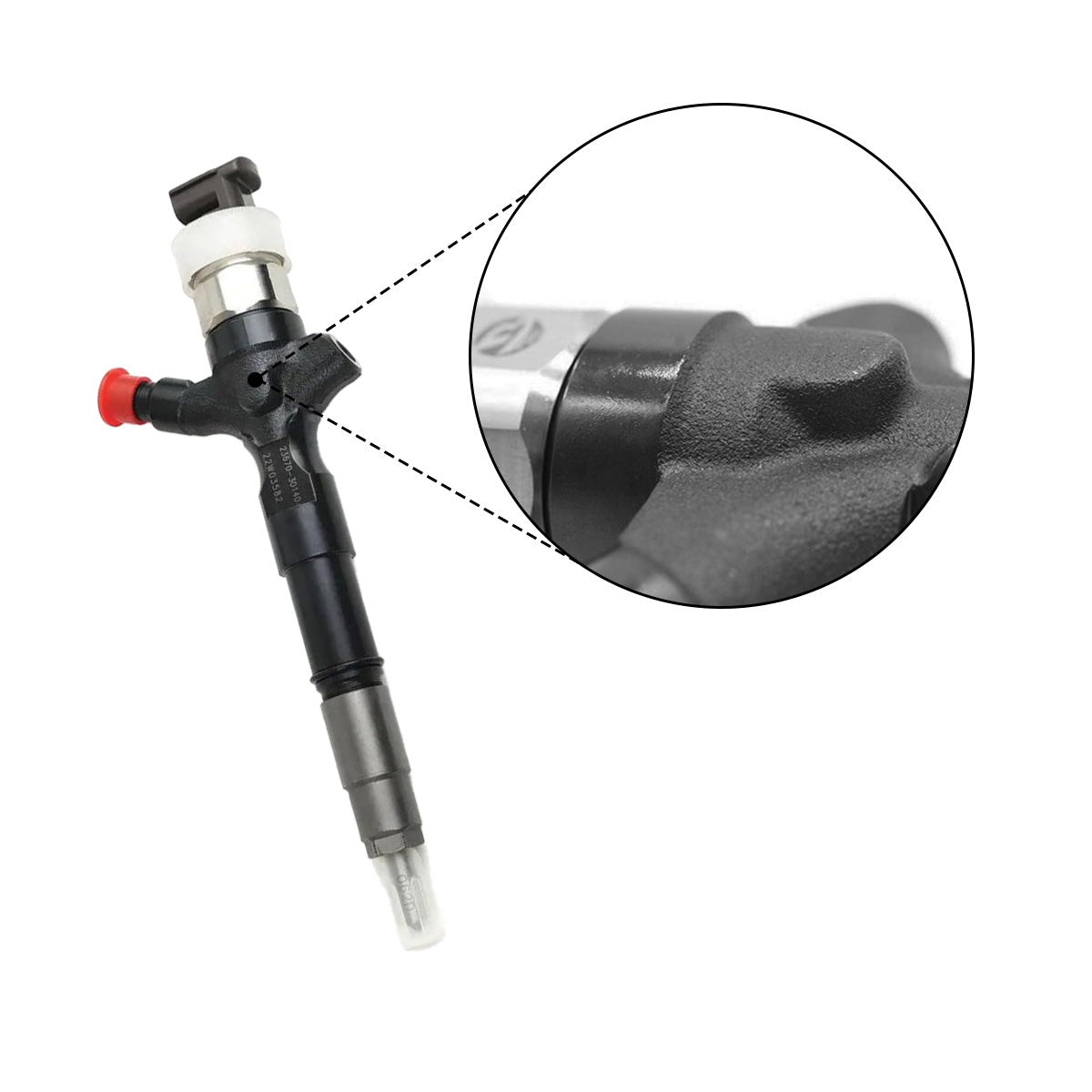 Common Rail Fuel Injector 23670-30140 for Toyota Hilux Land Cruiser 1K