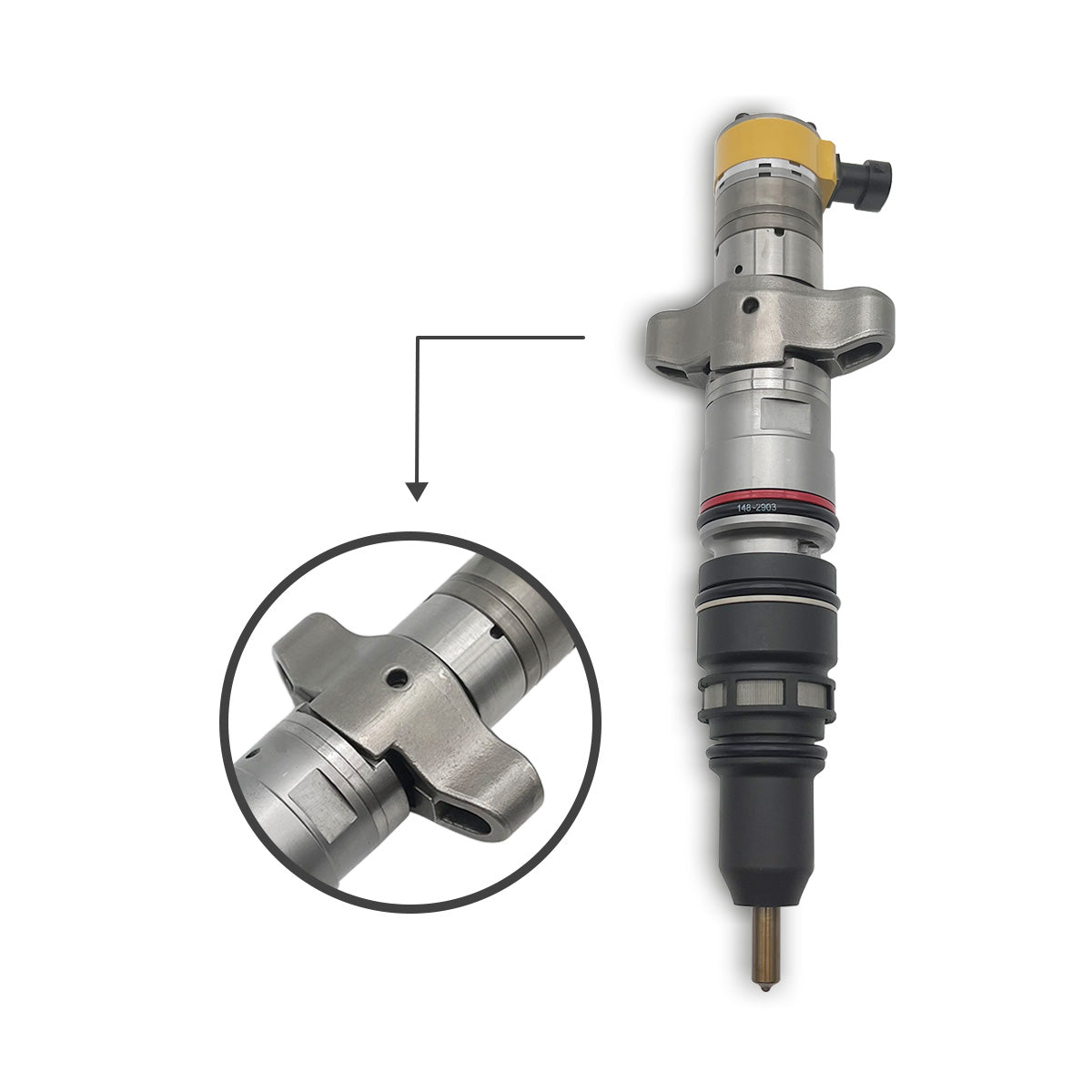 557-7627 20R-9079 20R9079 Fuel Injector for Caterpillar CAT C7 Diesel