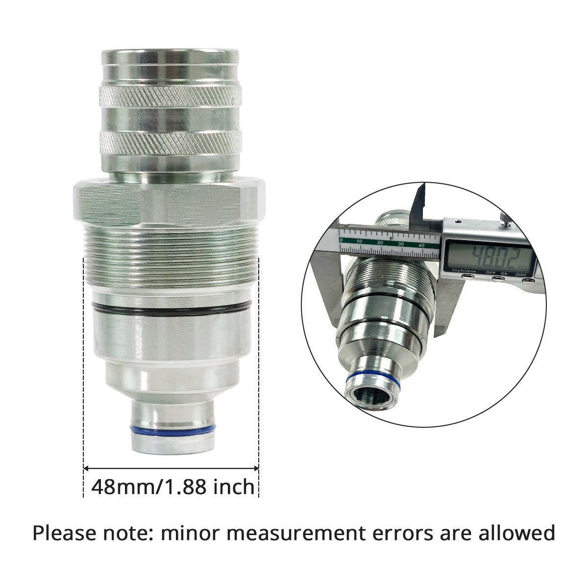 7246802 Hydraulic Female Flat Face Quick-Connect Coupler for Bobcat E3
