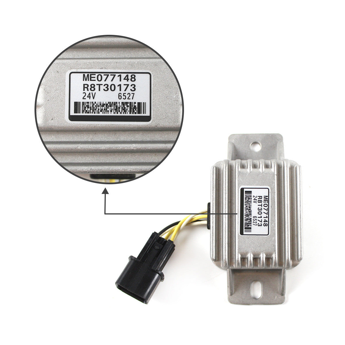 ME077148 24V Electronical Regulator Relay for Kato Mitsubishi Kobelco