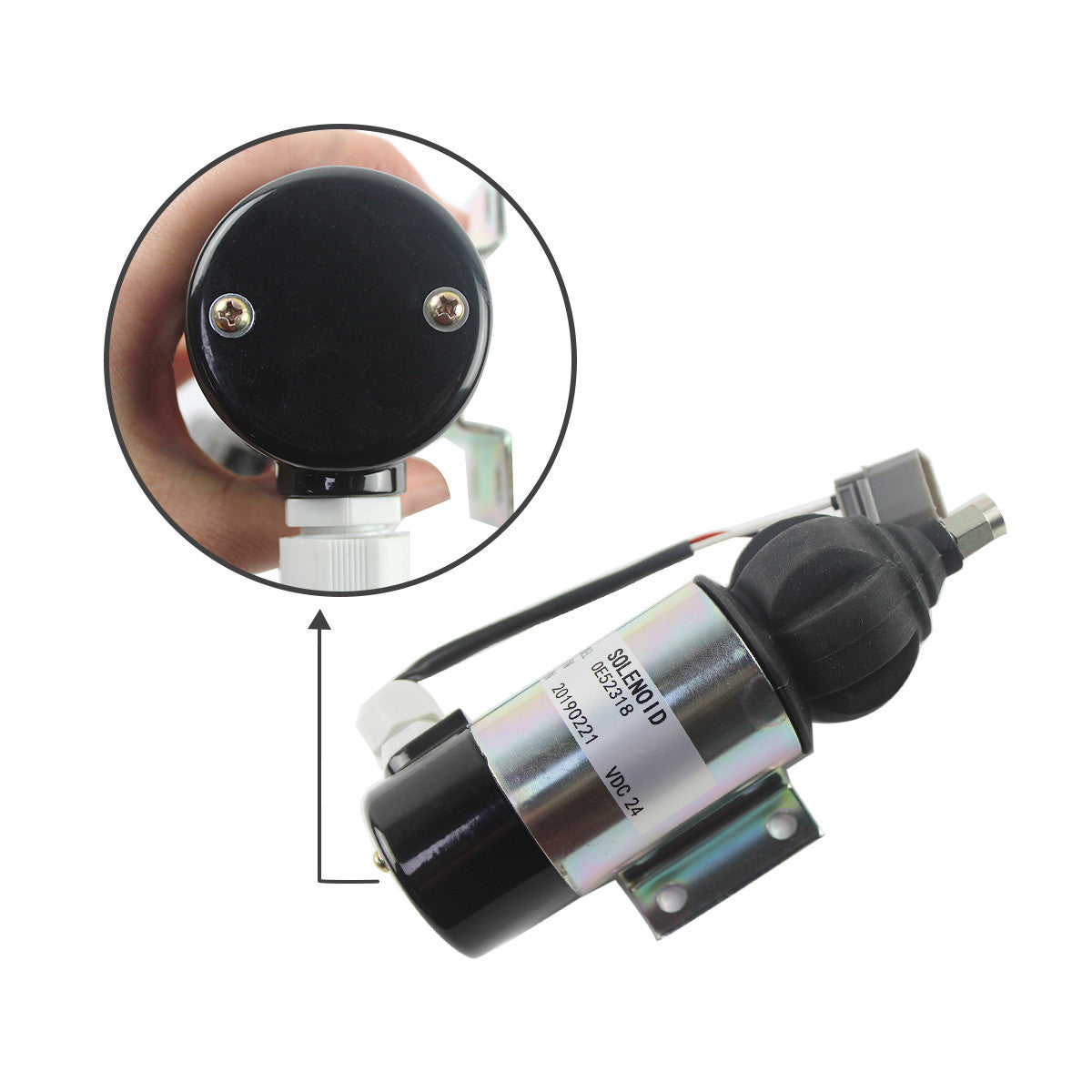 OE52318 24V Shutdown Solenoid Stop Solenoid for Volvo Penta 872825 873
