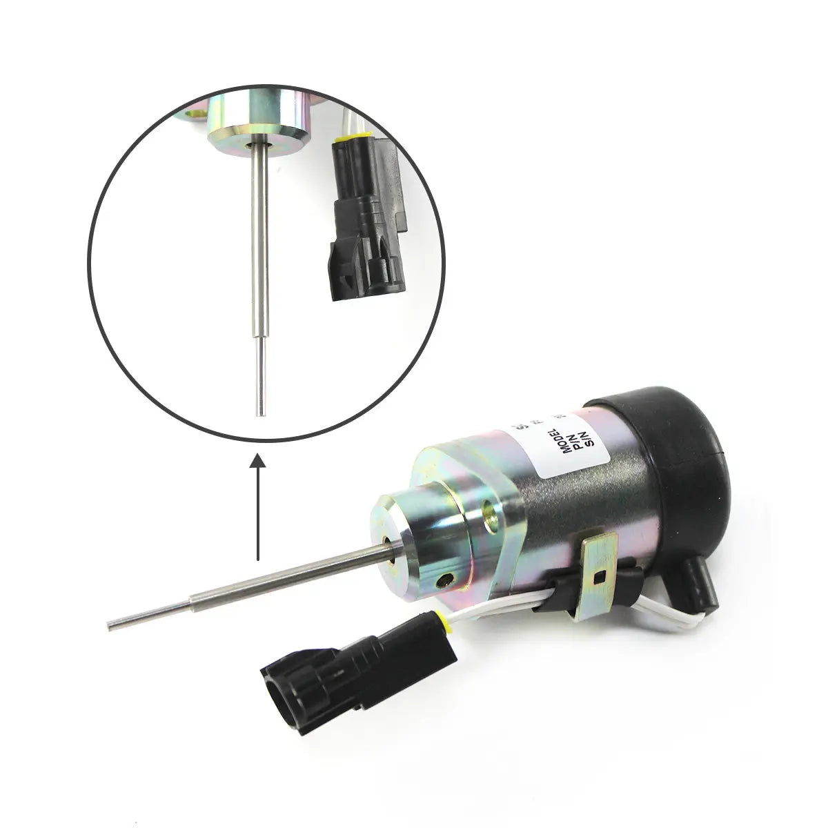 PS41CZ318 1E411-60012 Stop Solenoid 12V for Kubota 325 Miller Mig Weld