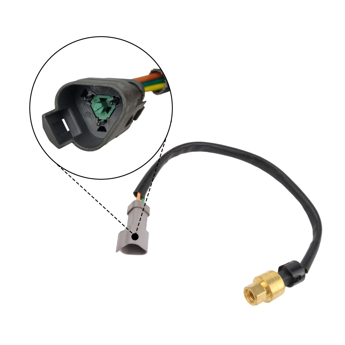 Pressure Sensor 194-6723 1946723 for Caterpillar CAT C7 3126E 3126B 31