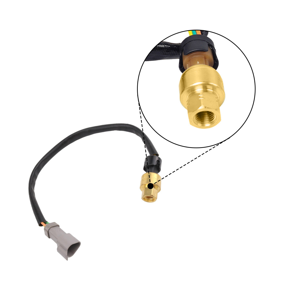Pressure Sensor 194-6723 1946723 for Caterpillar CAT C7 3126E 3126B 31