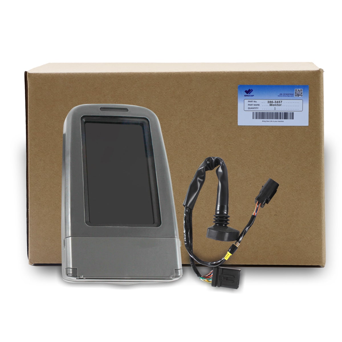 386-3457 3863457 Monitor Display Panel for Caterpillar E320D E315D E33